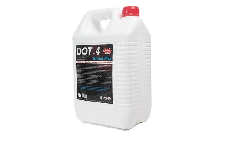 Dot-4 Grand Prix 5 litros de fluido de freio e embreagem 00E13164 — Recambiosdelcamion